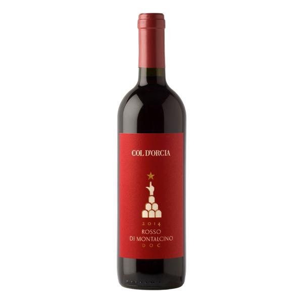 【よりどり６本以上、送料無料】コル ドルチャ　ロッソ ディ モンタルチーノ　750ｍｌ Col d'Orcia Rosso di Montalcino質のよいタンニンをバックに、わずかにスパイシィさを感じさせる豊かな果実味が印象的。