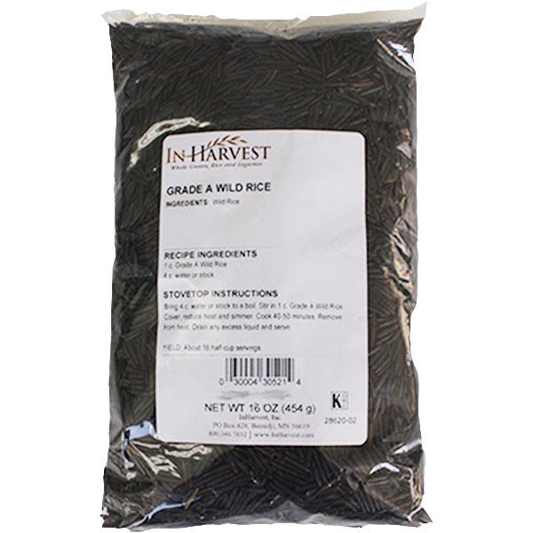 ワイルドライス 454g 【黒い米】【健康】カナダや米国では健康食品として珍重されているワイルドライスをためしませんか？