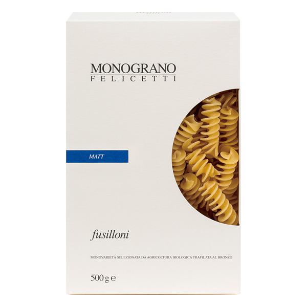 フェリチェッティ モノグラーノマット フジローニ 500g｜パスタ pasta イタリア Felicetti 高級 有機シェフをはじめ世界中の美食家を喜ばせる、特別なシリーズです。