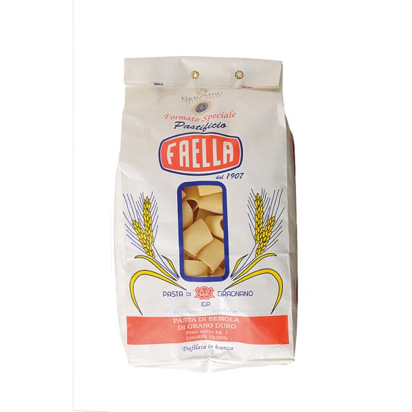 ファエッラ メッズイ パッケリ 500g Faellaセモリナ粉のうまみが最高に堪能できる高級パスタ