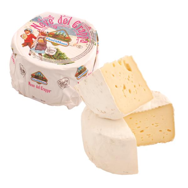 【冷蔵】 フィオルディマーゾ社　ネーヴェ　デル　グラッパ　約280g　ホール Neve del Grappa Fiordimaso FDM　｜カ　フォルム　ジャパン　｜イタリア　チーズ｜ミルクの優しい味わいが楽しめるフレッシュチーズ