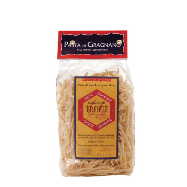 【メー欠】グラニャネージ　トロフィエ　５００ｇ滑らかな食感がクセになるショートパスタ