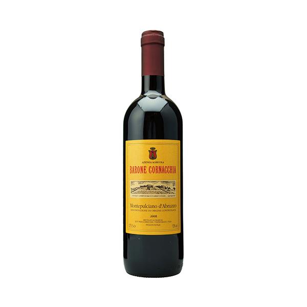【よりどり６本以上、送料無料】　Barone Cornacchia Montepulciano 750mlバローネ・コルナッキア　モンテプルチアーノ・ダブルッツォ