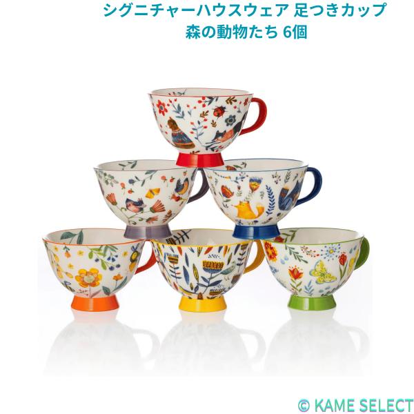 容量 473mL森の動物シリーズおしゃれな6点アソートのカップ電子レンジ使用可食器洗浄機使用可取り扱い上の注意    冷蔵庫から取り出した直後に電子レンジのご使用はお避け下さい。    急冷急加熱は破損の原因になります。    火のそばには...