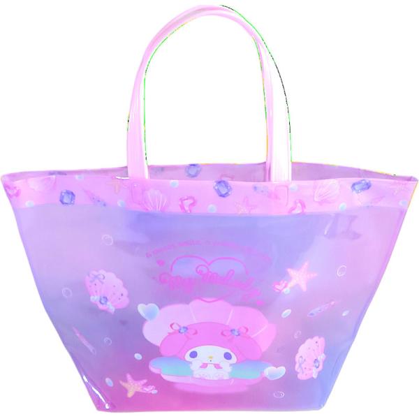 マイメロディ(MyMelody)ビニールバッグ(プールバッグマチアリ・スイミングバッグ/水着入れ/ビーチバッグ)
