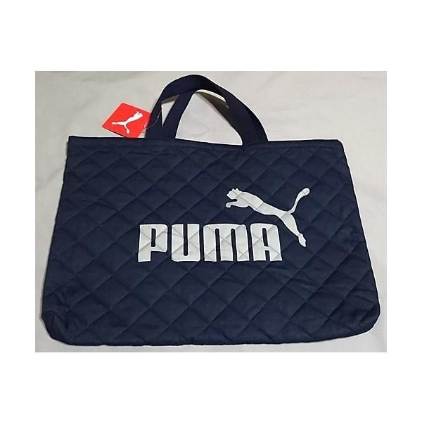プーマ「PUMA」キルト地レッスンバッグ(通学用手提げ鞄)(PM125NB)