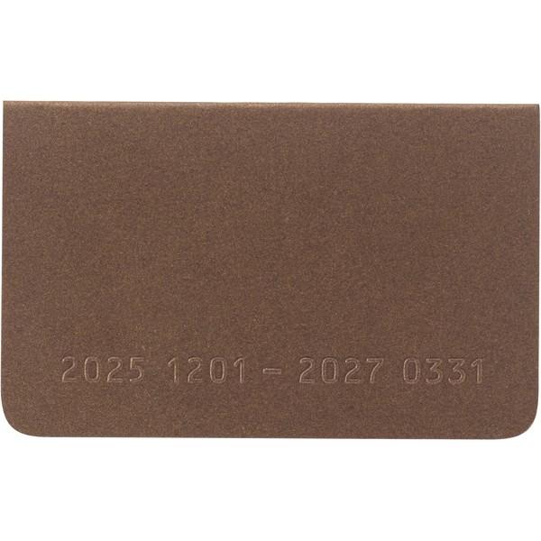 2026年ポケットサイズ（B7以下） カードサイズダイアリー ブロンズ 2025年12月始（レイメイ藤井） Card size Diary 令和8年ダイアリー（スケジュール帳） (RFD2613C)  ・レイメイ藤井最小のカードサイズ・小さ...