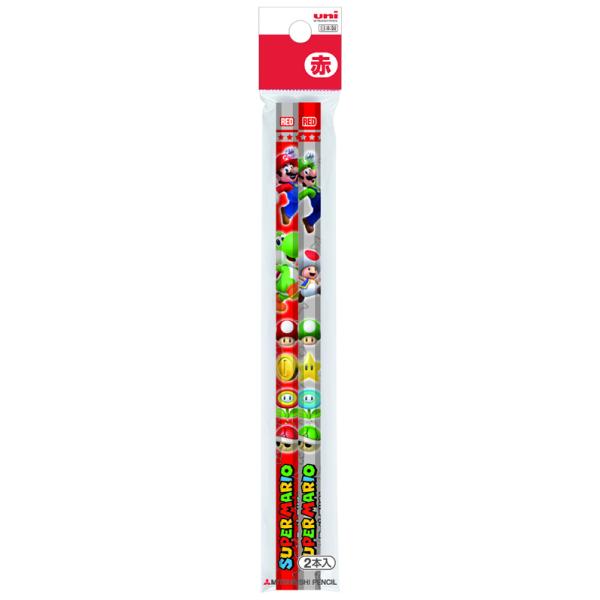 スーパーマリオブラザーズスタンダード5(SMS5)2021新学期色鉛筆８８１赤2本組(赤鉛筆(赤えんぴつ))(K881SMS52P)●鉛筆の軸型:丸軸 ●サイズ:縦214.0×横30.0×厚さ8.0mm●重量:11.0g 490277826...