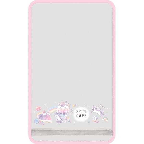 ナイトスカイカフェ クラックス(CRUX) ランドセルカバー (CR117677)  素材：PVC／EVA  汚れやキズから守るよ！  反射テープ付き  本体サイズ：約H470×W285×D3mm　かぶせ推奨サイズ：約H455mm以下×W2...