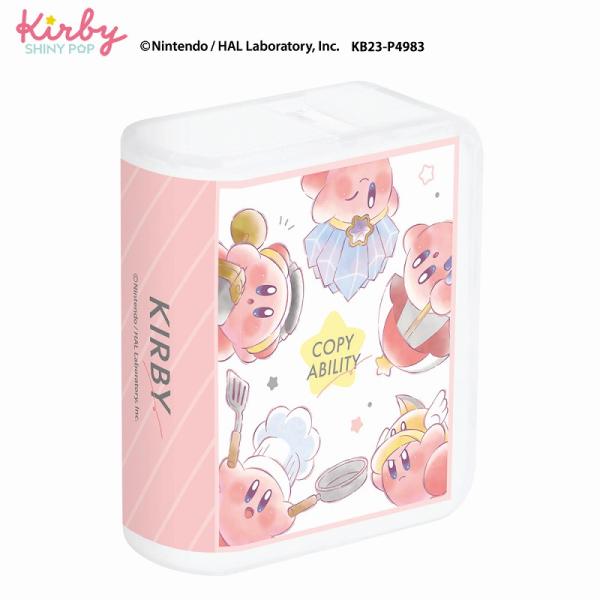 星のカービィー(Kirby) （ COPY ABILITY ）カミオジャパン セロハンテープ(テープカッタ−) (kmj-303241)  素材：ABS テープサイズ：幅15mm・長さ9m  本体サイズ：約H64×W55×D25mm 販売サ...