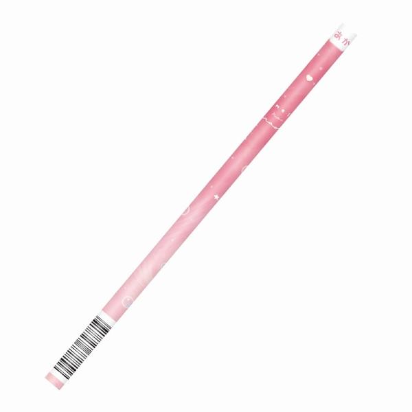 YUMEIRO NO PARADE 新学期 赤鉛筆(赤えんぴつ4本組) (kmj-215682)  素材：木・顔料・粘土  丸軸  サイズ：径7.5×L178mm 重量：約5g 4550432156821 **kw**新学期 キャラクター文...