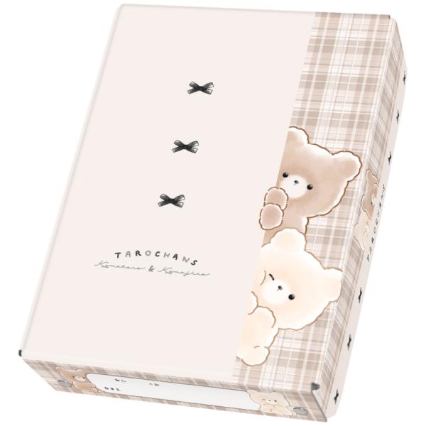 タロチャンズ クマタロズ（CRUX)クラックス お道具箱(おどうぐ箱) (CR125005)  中にも柄付き  サイズ：約H290×W210×D62mm 4550451250050 *kw**新学期 キャラクター文房具 学童文具 新入学・入...