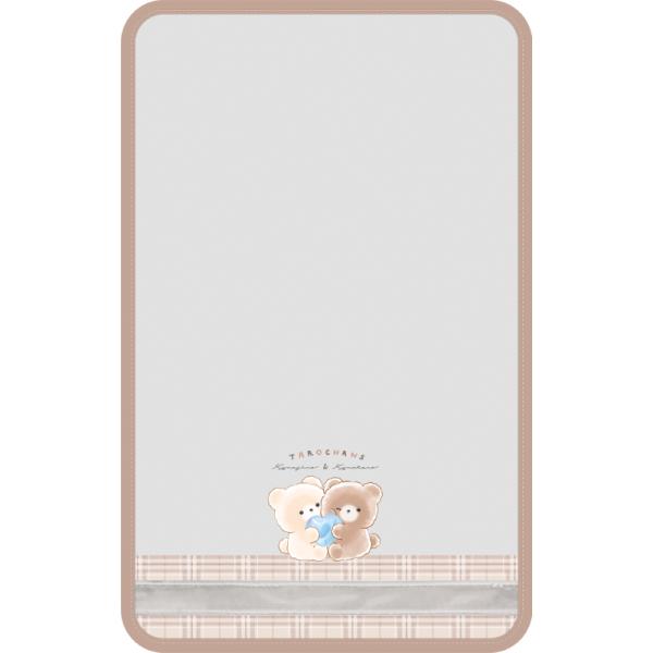 たろちゃんず（くまたろず） クラックス（CRUX) ランドセルカバー (CR133632)  汚れやキズから守るよ！  反射テープ付き  本体サイズ：約H470×W290×D3mm 販売サイズ：約H340×W55×D55mm<font...