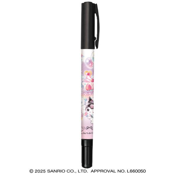 クロミちゃん[SanrioKURIMI]サンリオ（ハート） クラックス（CRUX) 名前ペン(おなまえペン・ネームペン) (CR133837)  油性：黒  新インキでにじみにくくパワーUP！  名前書き用 さらに洗濯に強くなりました！！ ...