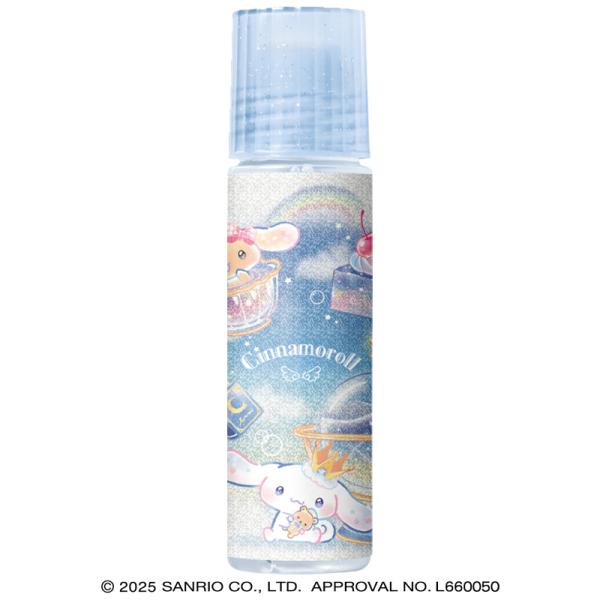 シナモロール[SanrioCinamoroll]サンリオ（ブルードリーム） クラックス（CRUX) 水のり(液体のり・糊) (CR133919)  お名前スペース付き  ぬり口はスポンジタイプ  ラメ入り  キラキラホログラムシール  本体...