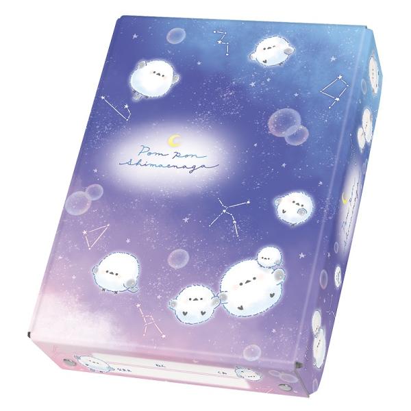 ぽんぽんシマエナガ （カミオジャパン） お道具箱(おどうぐ箱) (kmj-228525)  素材：紙  中にもかわいい柄入り！  サイズ：約H286×W205×D65mm 重量：約315g<font size=1>4550432...