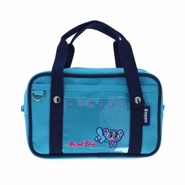 エンジェルブルー　[ナルミヤキャラクターズAngelBlue] PencaseBappe[AfterSchoolコレション]（サンスター文具） スクールバッグ風ペンポーチ（筆箱/ペンケース） (S1430564)  あの頃の放課後を思い出す...