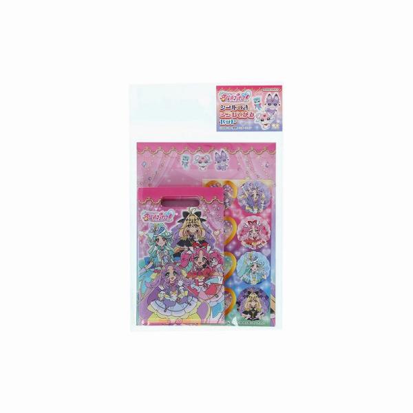 名探偵プリキュア！（たんプリ） シールつきミニおてがみセット（ミニレターセット/封筒便箋セット） (7694370A)  【材質】紙 【内容】ミニ便箋：1柄×20枚/ミニ封筒：1柄×10枚/シール：1シート  シールつきのかわいいミニおてが...