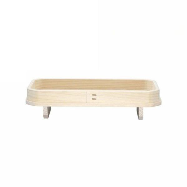 -商品名-長三宝 8寸-商品サイズ-幅25×奥行13×高さ6 cm-内寸-内寸：幅22.5×奥行11×高さ2 cm-商品重量-150g-主素材-ひのき-カラー-ナチュラル-商品説明-神様へのお供えものを乗せるための三宝です。神具セット（大）...