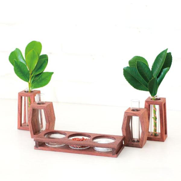 -商品名-モダン神具 Kacomi walnut 神具セット-商品サイズ-■神具膳幅14.0×奥行5.0×高さ2.0 cm■瓶子・榊立て幅4.0×奥行3.0×高さ7.5 cm-素材-ウォールナット(無塗装)、ガラス、プラスチック