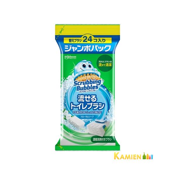 ※※重要※※必ずご注文前に「商品情報をもっと見る」を押していただき商品やお取引の詳細・注意事項をご確認下さい。ご注文前に必ずお買い物ガイド欄の一読をお願いいたします。付け替え 使い捨てジョンソン株式会社 トイレ掃除 トイレブラシ 付け替え ...