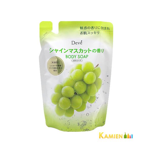 ※※重要※※必ずご注文前に「商品情報をもっと見る」を押していただき商品やお取引の詳細・注意事項をご確認下さい。ご注文前に必ずお買い物ガイド欄の一読をお願いいたします。保湿 Deve' つめかえ 詰替え 泡立ち 液体タイプ 日本製 【あすつく...