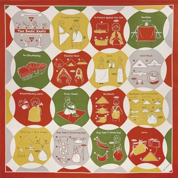 ■サイズ約110cm幅■素材綿100%（ブロード）■用途エコバッグ ふろしき 風呂敷 風呂敷包み 包装 雑貨 プレゼント ギフト 海外へのお土産■入り数1枚キーワード：雨の日爆買