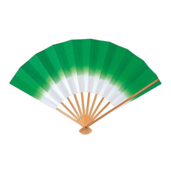 伏見上野旭昇堂 uen-5073 色ボカシ扇子「若草」9寸10間 約27cm メーカー取寄せ品 扇子 白無地 浮世絵 和風 日本画 上品 プレゼント ギフトなど@【伏見上野旭昇堂 扇子 色ボカシ扇子「若草」】お祭りや運動会の応援にぴったりの...