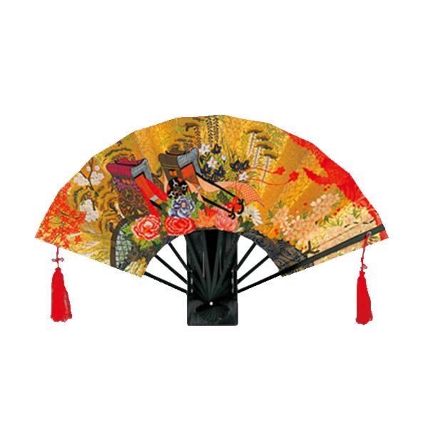 伏見上野旭昇堂 uen-717 金地飾り扇子9寸10間 約27cm メーカー取寄せ品 扇子 浮世絵 和風 日本画 上品 プレゼント ギフトなど【伏見上野旭昇堂 扇子】サイズもさまざまな、豪華絢爛な金地飾り扇。外国からの観光客の方に好評で、海...