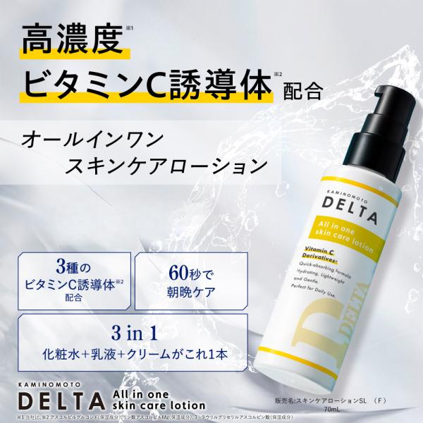 【発売日：2026年01月28日】メンズ コスメ 男性 オールインワン 男女共用 スキンケア 【商品特徴】男性のエイジングケア※1に　清潔感のある肌へ高濃度※2ビタミンC誘導体配合のオールインワンローションです。1本3役の時短ケア！手のひら...