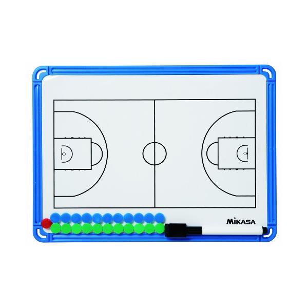 バスケットボール用作戦盤ポイントマグネット付 マーカーペン付コンパクトサイズ クリアーケース付台湾製スポーツ＆アウトドア