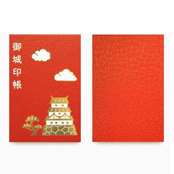 商品サイズ：180mm*120mm*28mmポケット数：40枚 表面のみ 素材：和紙、PPPOPなデザインの御城印帳文房具・オフィス用品:ノート・メモ帳:朱印帳・集印帳