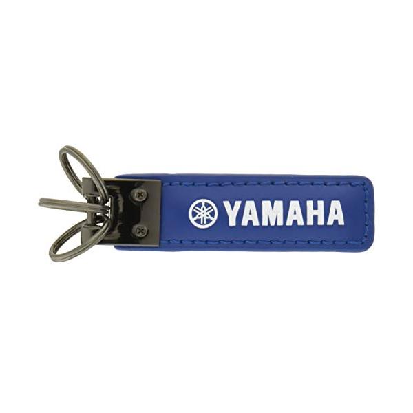 サイズ:85mm*20mm牛革製タブに音叉マークとYAMAHAロゴ入り(裏側音叉マーク入り) 3つのキーリング付きで複数のキーに対応車＆バイク:オフィシャルグッズ:バイクブランドグッズ