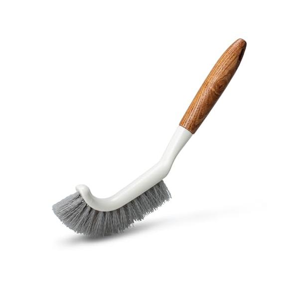 多機能クリーニング 排水口、蛇口まわり、浴槽など、浴室のさまざまな場所の掃除に対応する万能ブラシです。 木目調デザイン おしゃれな木目調のデザインで、浴室のインテリアに馴染みやすく、見た目も美しいです。 PPメッシュ素材 耐久性に優れたPP...