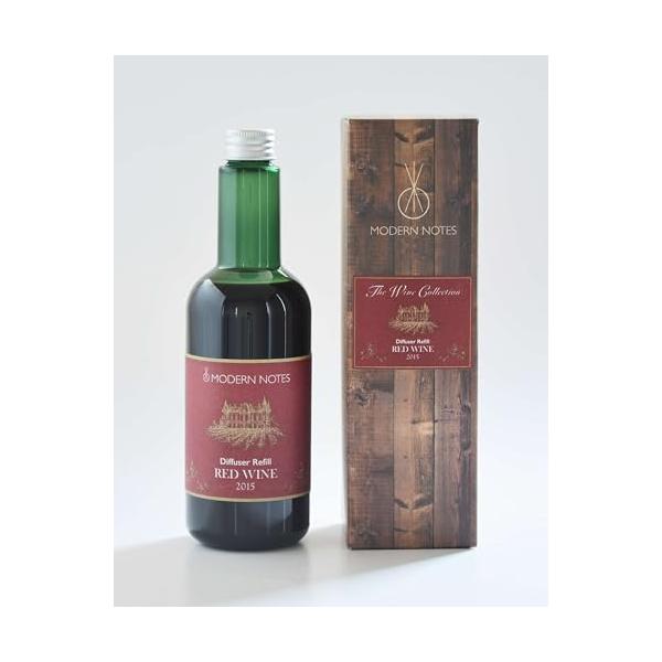 MODERN NOTES(モダンノーツ) ワインコレクションリードディフューザー詰替用リフィル (375ml/スティック別売り) (2015 RED WINE)ホーム＆キッチン/インテリア/ホームフレグランス/アロマオイル・ディフューザー・...