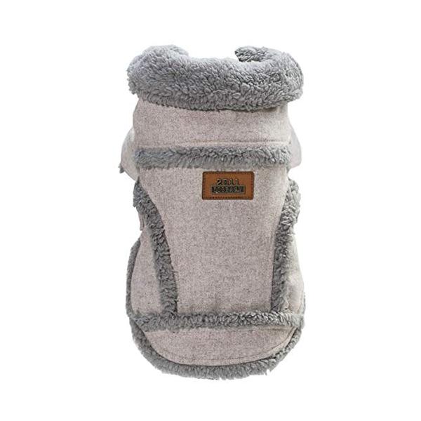 かぶるお洋服が苦手なワンちゃんでも、ぜひチャレンジしてみてください。モコモコあったか裏起毛で寒がりなワンちゃんもこれでお散歩を楽しめます。秋や冬に屋外歩行のソフトで快適、ここちがよい。寒い冬でも、これで寒さ対策 外からの冷たい風をシャットア...
