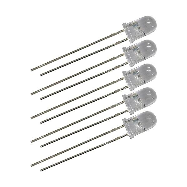 定電流素子を内蔵したLEDです。電流制限用の抵抗が不要でDC5.5V*DC20Vまで接続が可能です。定電流素子内蔵により電圧の変動に対して明るさの変動が少ない特徴がございます。電源：DC5.5*20V／順電流：標準16mA／光度：標準700...