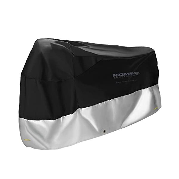 コミネ(KOMINE) バイク用 コンパクトモーターサイクルカバー ブラック M AK-102車＆バイク/バイクアクセサリ/車体カバー
