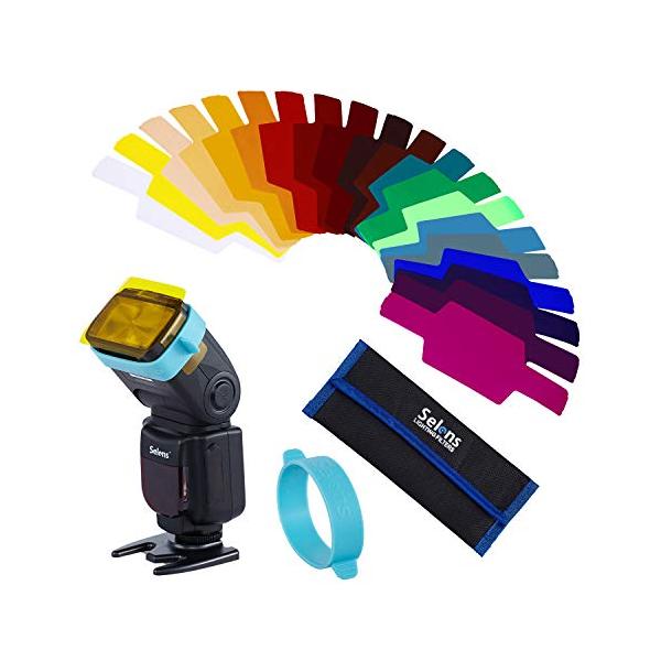 高度透明な素材で作られ、透過率が高く色温度は穏やかです。塗装とは違い、色剥がれがありません。 ラバーバンドはゴム製でブルー色です。)20種色温度を提供して、暖かい、中温、寒い色が全て利用できて、それぞれのカラーフルや芸術の効果を加えるように...