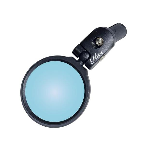 一流イタリア自転車メーカーにOEM供給されているモデルです。ミラーはたわみの少ないガラス製ブルーミラーを採用。取付・調整用ボルトをチタンボルトに変更したプレミアムモデルになります。総重量は約71g。ミラー部支持がピロボール式になっており微調...