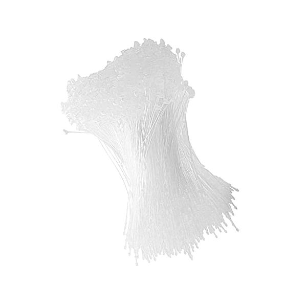 セット内容 1000本セット。タグファスナー サイズ：8cm。色：透明。 素材 プラスチック素材を採用し、柔らかくて軽量で、ロック部は左右どちらかでも差し込め。 優れたデザイン しない、目立たない細さなので、値札やタグ付けはもちろん、商品の...