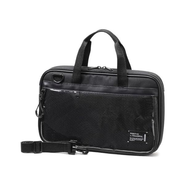 クリアポケット付きの推し活書道バッグ。 ※バッグのみの商品です  書道用のバッグ単品の商品です。 汚れにくい撥水加工生地で、裏面上部には通気性のあるメッシュ素材を使用。  サイズ(約) 幅35cm*奥行5cm*高さ22cm  重量(約) 2...