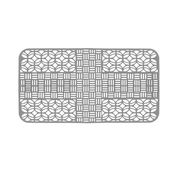 [高い柔軟性]: 水切りマット シリコンは、柔軟で曲げやすいため、狭いスペースにも簡単にフィットします。キッチンやバスルームでの使用に最適です。[便利な水切り設計]: シンクマットは蜂の巣のようなデザイン、水を効果的に排出し、食器を乾燥させ...