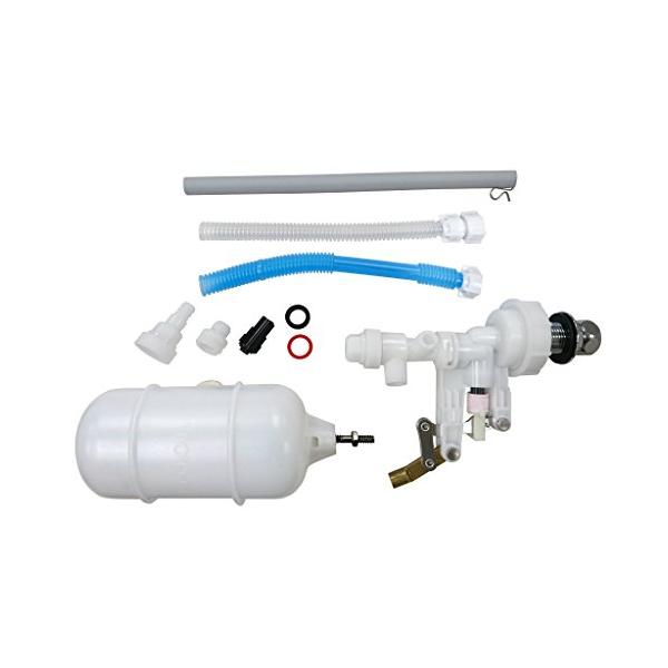 横形ロータンク用ボールタップ(手洗付)対応品番:S514D、S517・B・R・BR、S518・B、S536・B・S、S537、S670・B・S、S671仕様:普通形便器DIY・工具・ガーデン/住宅用設備・製品/トイレ用設備/トイレ設備アクセサリ