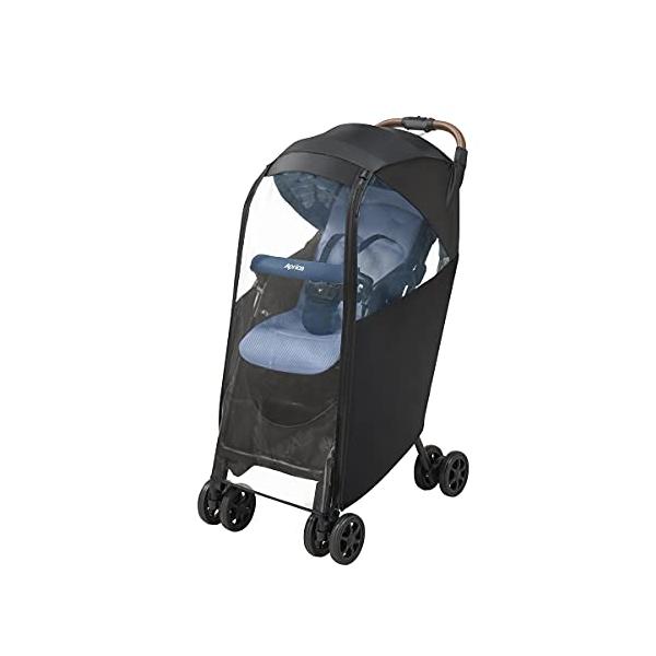 アップリカのマジカルエアーシリーズ(2018年4月以降発売モデル)、クルリー、ナノスマートシリーズの専用レインカバー。フロントオープンで前面が開くから乗せおろしがラクラク、取り付けも簡単です。純正だからぴったりフィット、通気性・撥水性にも優...