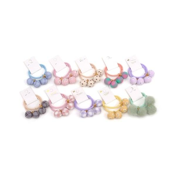 *セット内容：10点セット *ゴム直径約3* カラー：ランダム お届けする色は異なる場合がございますのでご注意ください。 様々なヘアースタイルに対応できる超お得な20個セット その日の気分やファッションに合わせてぴったりの色が選べるのが嬉し...