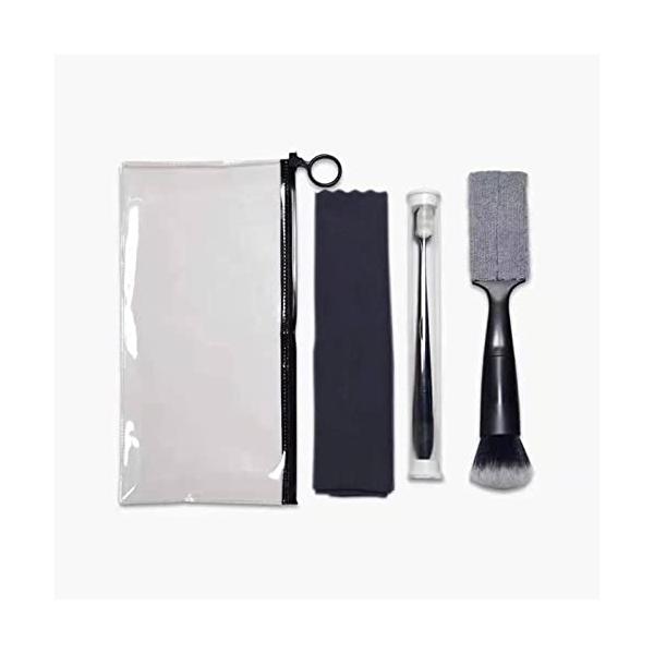 複数のギターを同時にクリーニングするのに適しており 高速かつ効率的です。 掃除の時間を節約できます。 使いやすいガジェット ギタークリーナー内容：ギター指板クリーニングブラシ、ダスティングブラシ、クリーニングクロス、収納バッグ。  ギター全...