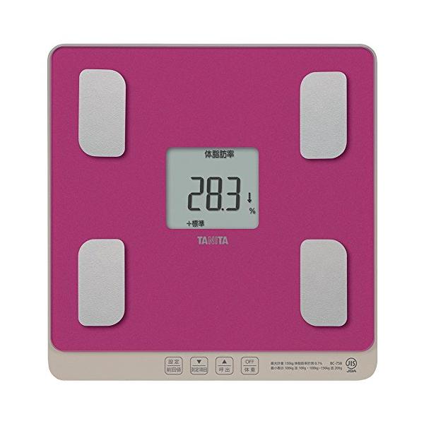 サイズ:2.5*28.6*29.3cm/本体重量:約1.7kg(乾電池含む)登録人数:5人電源:DC6V 単4形乾電池4本立てかけ収納OK。乗るだけで測定ができる「乗るピタ機能」搭載。触れるだけで作動する静電式タッチボタンを採用。体重が急激...