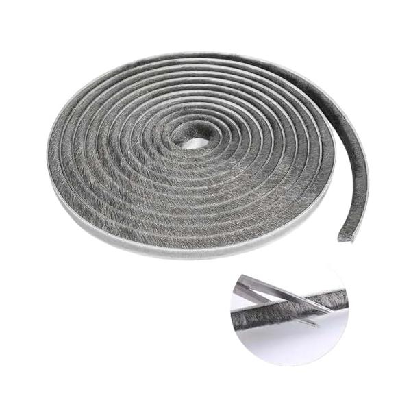 パッケージ内容 すきまテープ*1巻 グレー ／幅9mm*毛足9mm*長さ10m。ロールタイプなので必要な長さにカットして使用可能。ドア・窓・サッシ・家具まわりのすき間対策に。 対応すき間 9*9規格は、すき間4.5〜7.5mmにおすすめ。※...