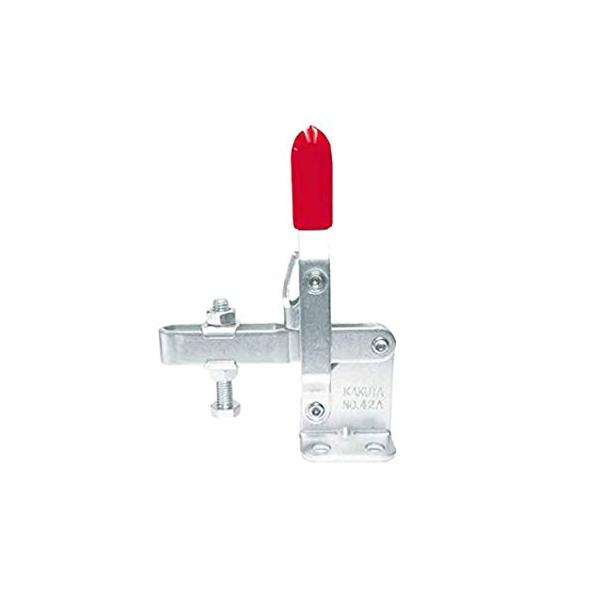 全長(mm):139締圧力(kg):150摘要:-製品刻印:No.42A付属ボルト径:M8*50取付ピッチ(mm):24DIY・工具・ガーデン:作業工具:締付・固定工具:クランプ:トグルクランプ